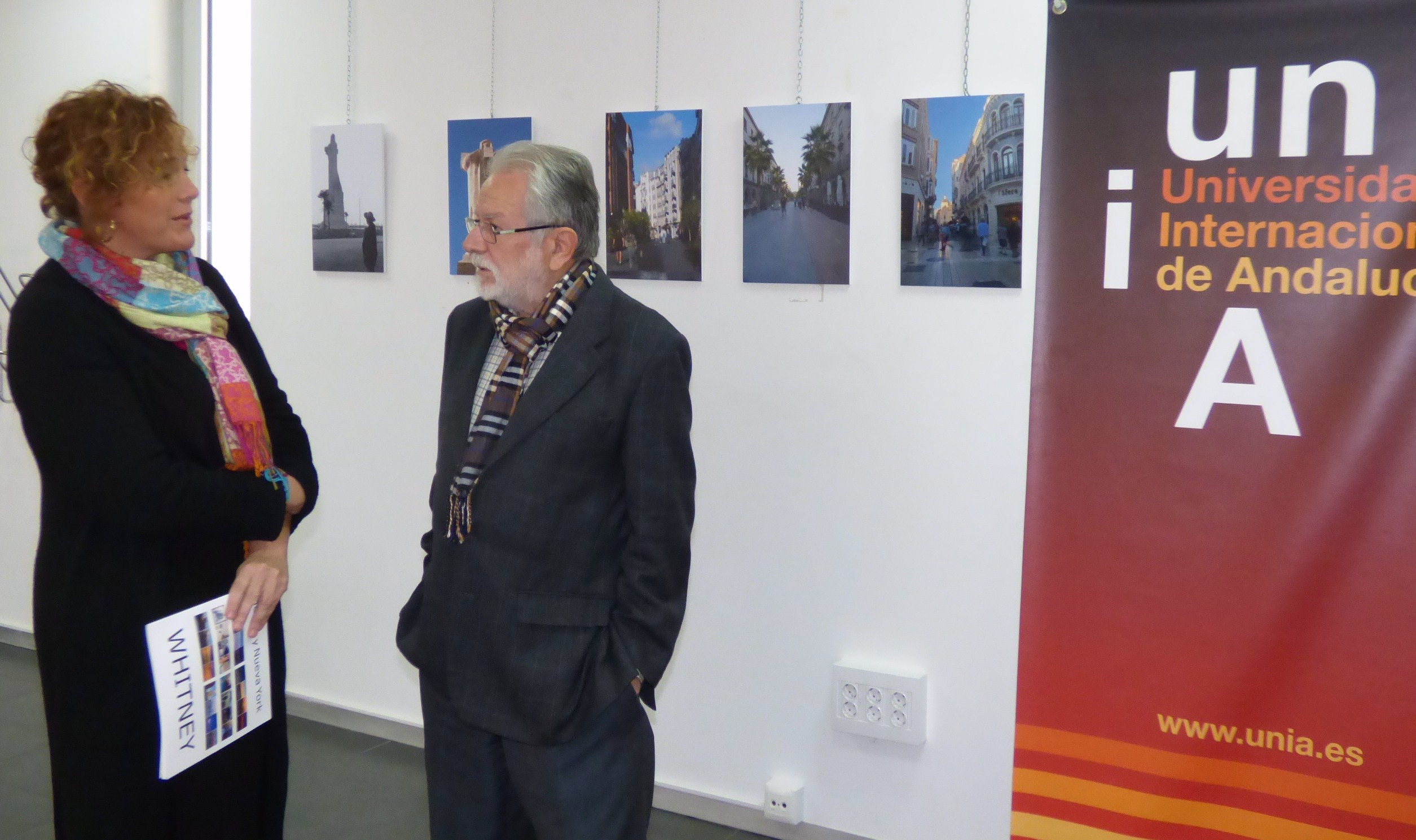 La UNIA inaugura en el Campus de la Rábida la exposición “Whitney, Nueva York y Huelva” como ...